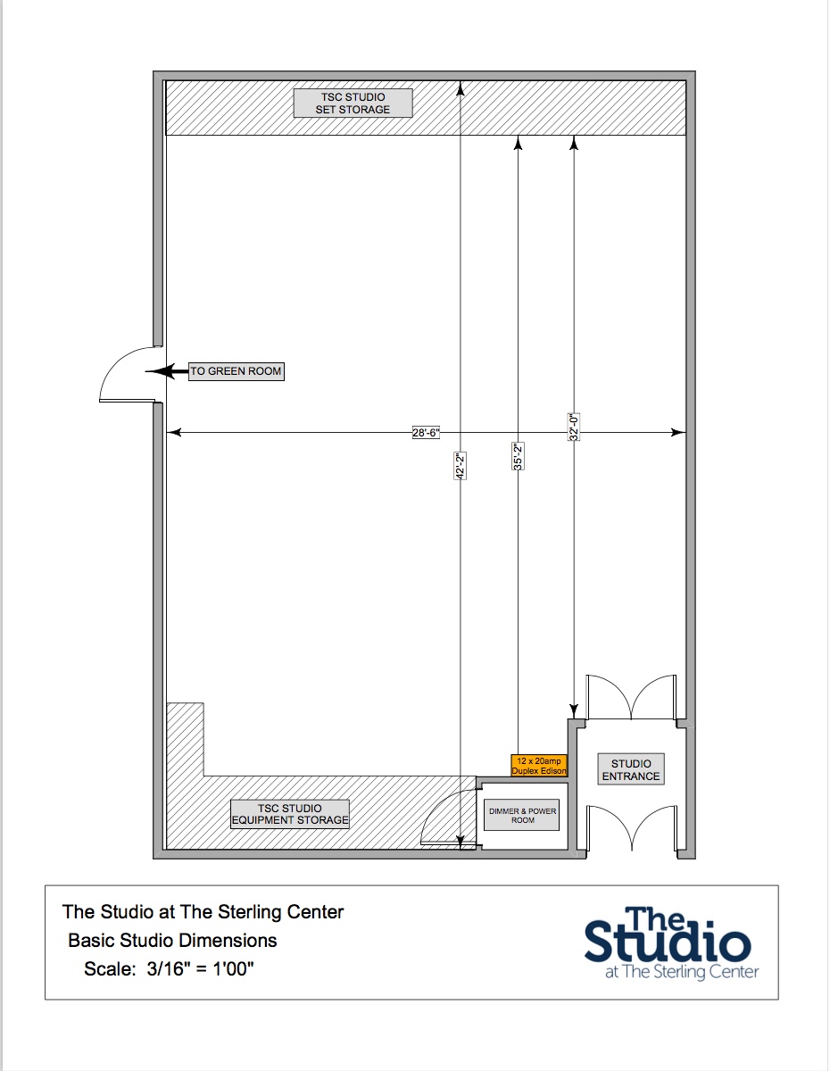 Blueprints | The Studio at the Sterling Center